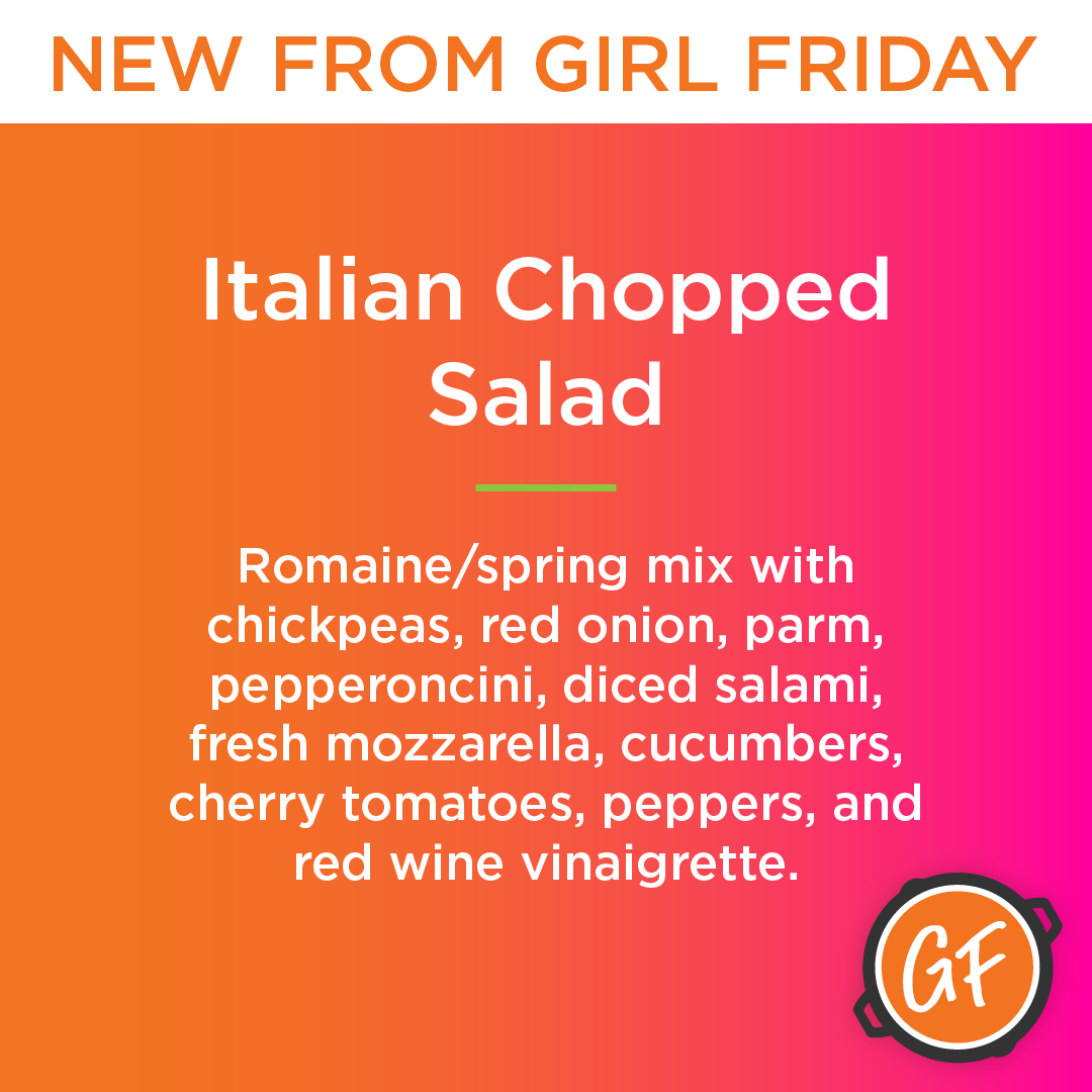 Italian Chopped Salad - Girl Friday Cooking Co.